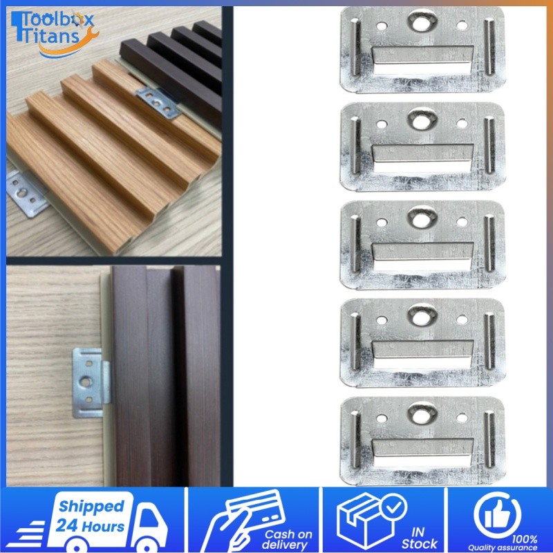 Metal Clip for Wpc Wall and Ceiling Fluted Cladding Clip Stable for ...