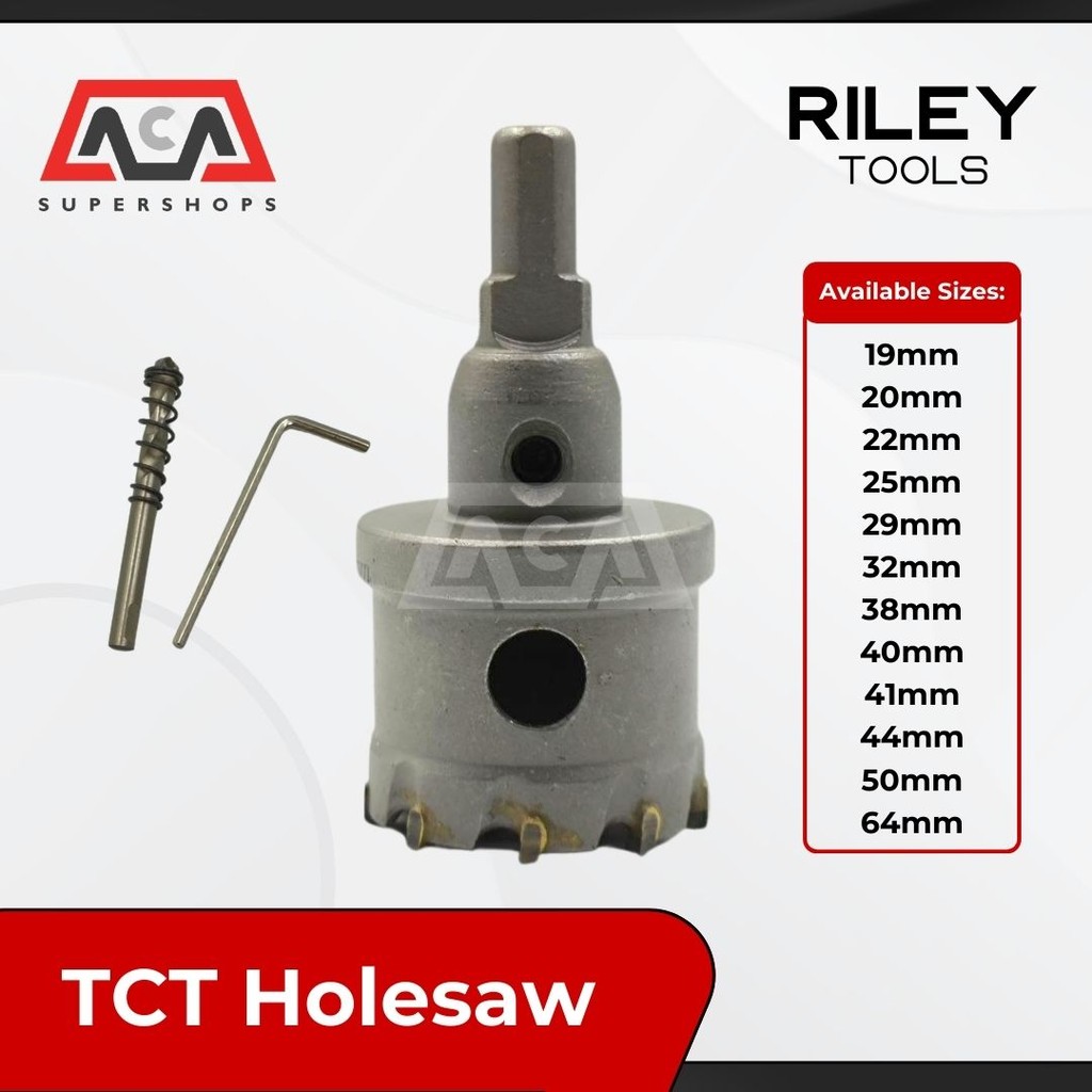 RILEY BRAND TCT HOLE SAW | Shopee Philippines
