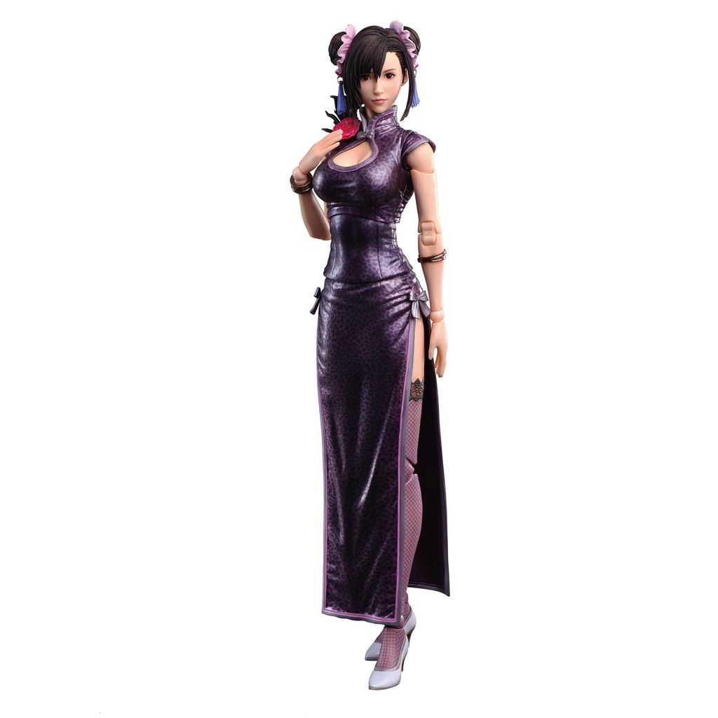 Authentic Final Fantasy VII Remake PLAY ARTS Kai Tifa Lockhart Fighter ...
