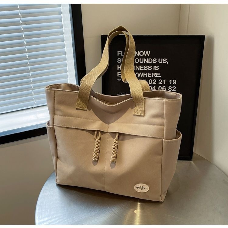 New Style Shoulder Bag Large-Capacity Canvas Bag Influencer All-Match ...