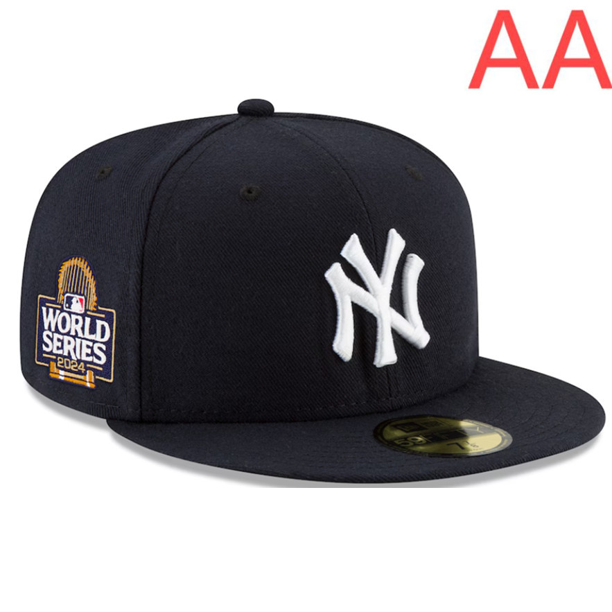AA New York Yankees Fully Closed Baseball Cap Fashion Outdoor Sports ...