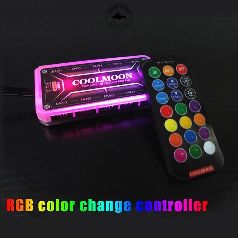 RGB Lighting Controller For COOLMOON RGB Lighting Controller New LED ...