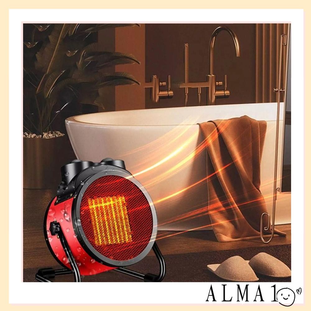 ALMA Electric Heater, 3000W 90° Adjustable Angle Space Heater, Portable ...