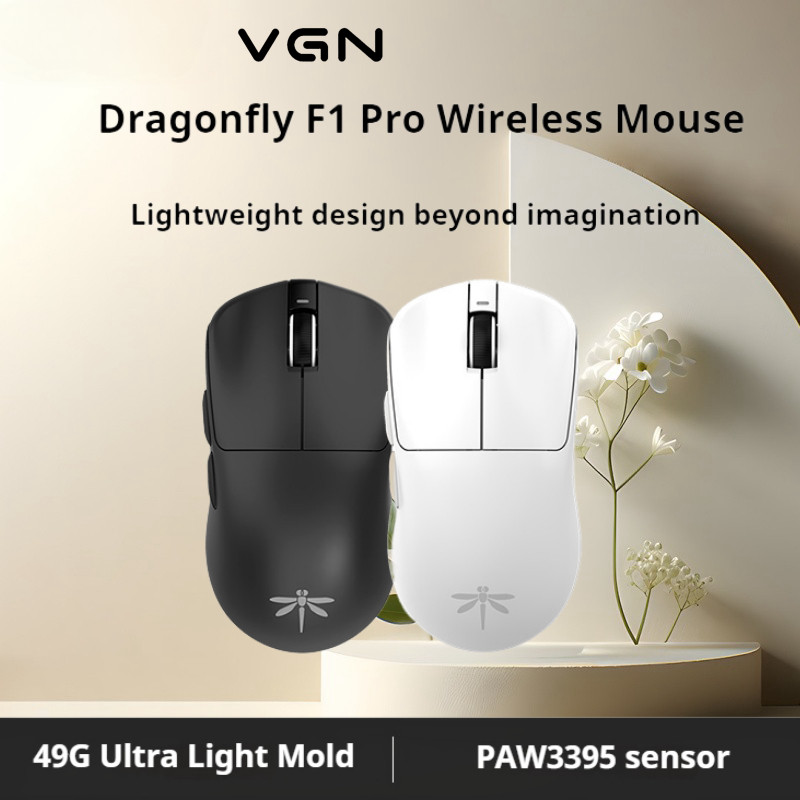 Dragonfly VGN F1 Series MOBA/F1 Pro Max Smart Speed Wireless Gaming ...