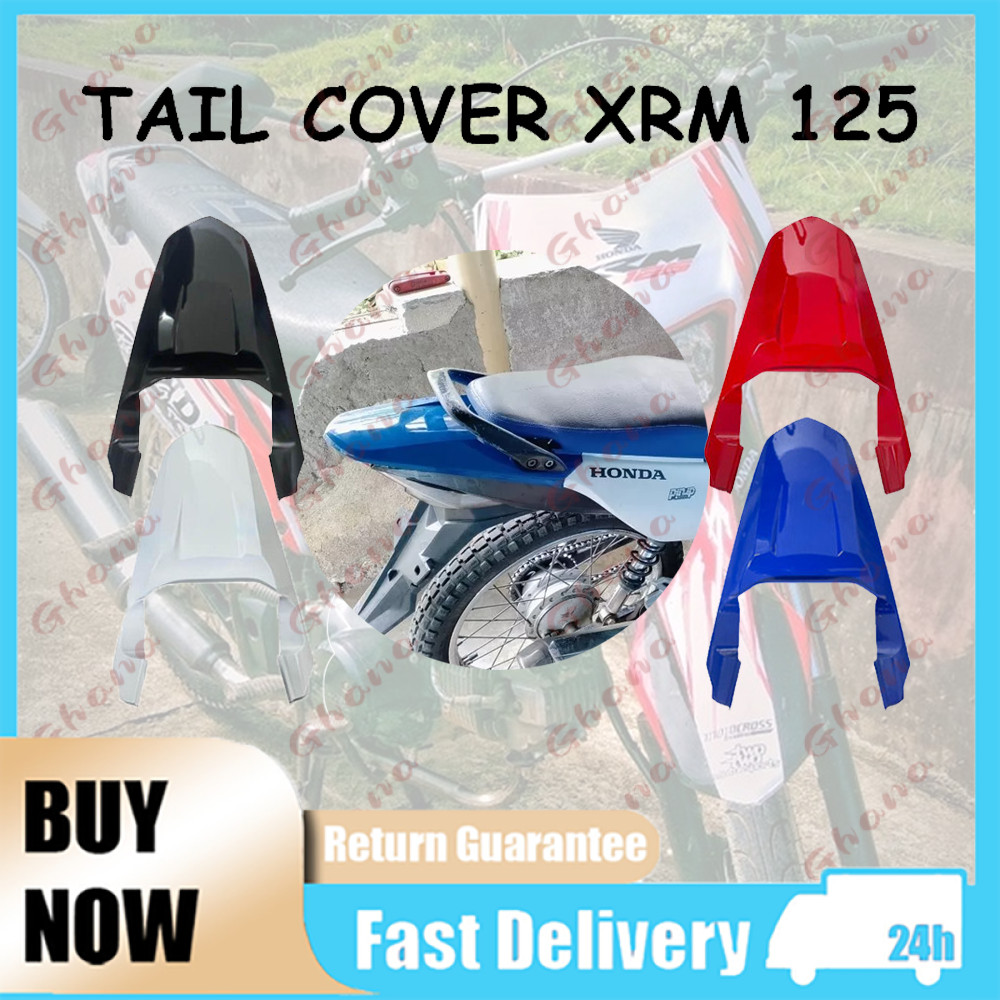 GHANA MOTORCYCLE FAIRINGS DUCK TAIL COVER XRM 125 A48 | Shopee Philippines