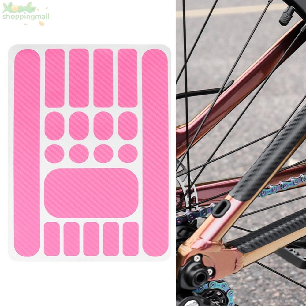 Carbon Pattern Chain Guard Sticker Suitable for Frame Chain Guards/Down ...