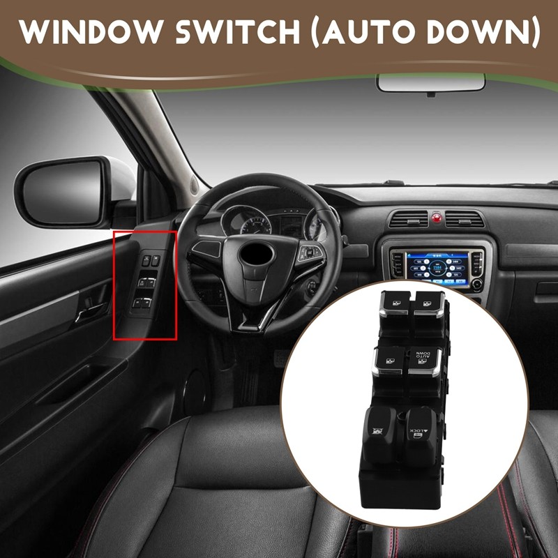 For JAC T6 S5 LHD Car Glass Lifter Switch Assembly Window Shaker Motor ...