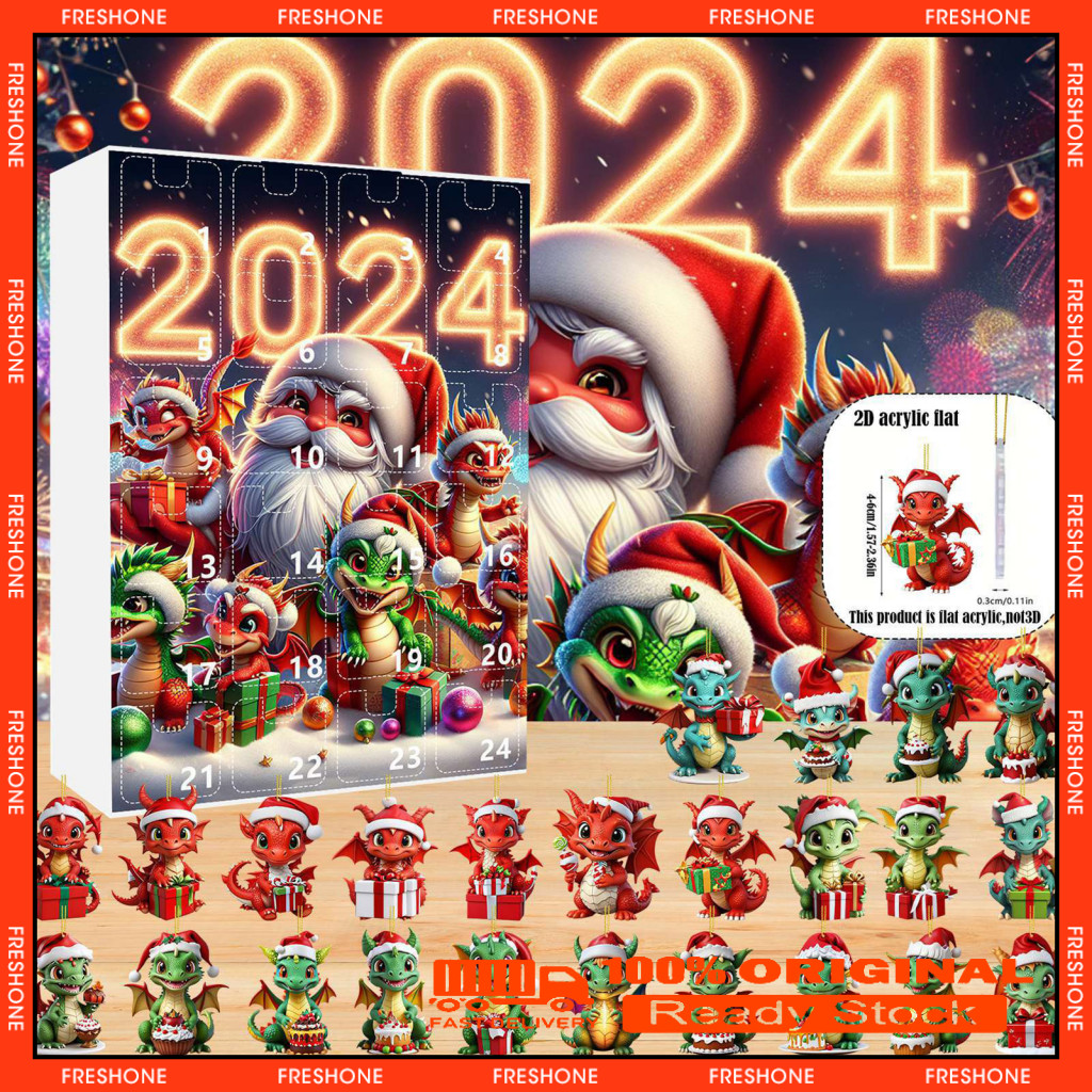 FreShone- Children Holiday Countdown Advent Calendar with Surprises ...