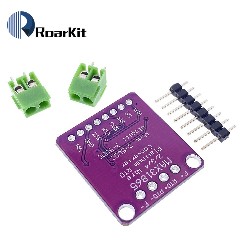MAX31865 SPI PT100 RTD-to-Digital Converter Board Temperature ...