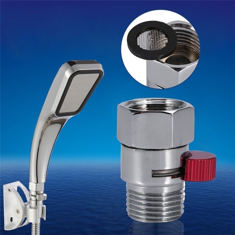 Bathroom Shower Brass Junction Water Flow Control Valve Straight ...