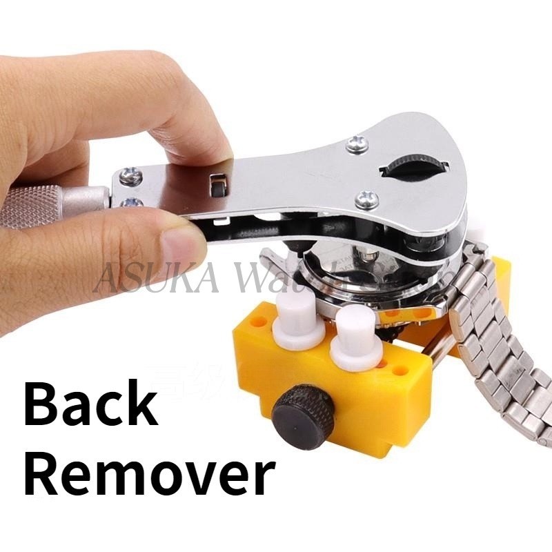 Watch Back Remover Tool Metal Opener Remover Repair Tool Set Case Back ...