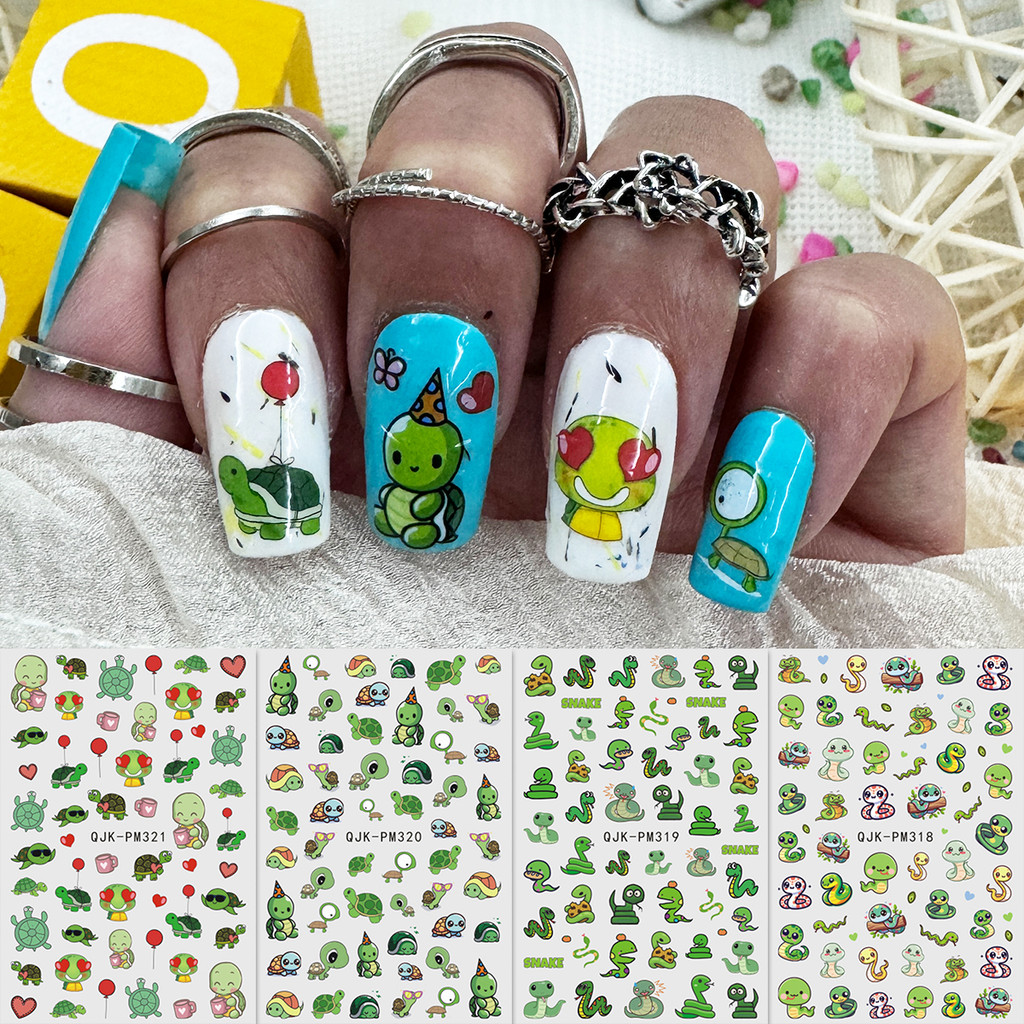 HAHA NAIL Nail Stickers Wholesale Cartoon Cute Small Animals Little ...