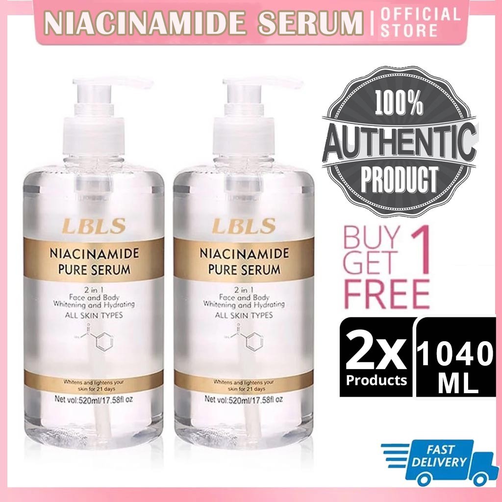 Authentic Niacinamide Pure Serum Fast Efficient Whitening Face and Body ...