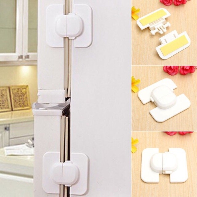 Anti-Clamp Hand Refrigerator Lock Child Safety Lock Door Stopper ...