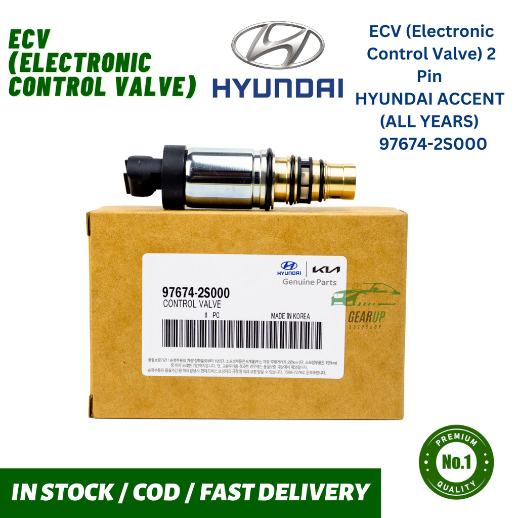 ECV (Electronic Control Valve) 2 Pin for HYUNDAI ACCENT (ALL YEARS ...