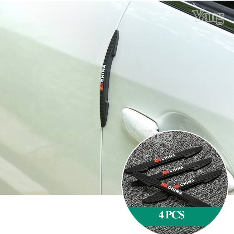 4 Pieces Car Door Anti-Collision Strip Universal Auto Door Side Edge ...