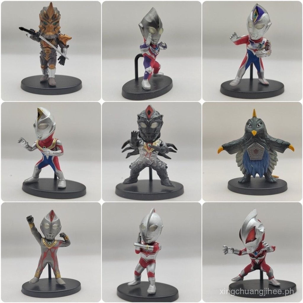 Bandai Ultraman Candy Toy Blind Box Full Set Peripheral Hand Office ...