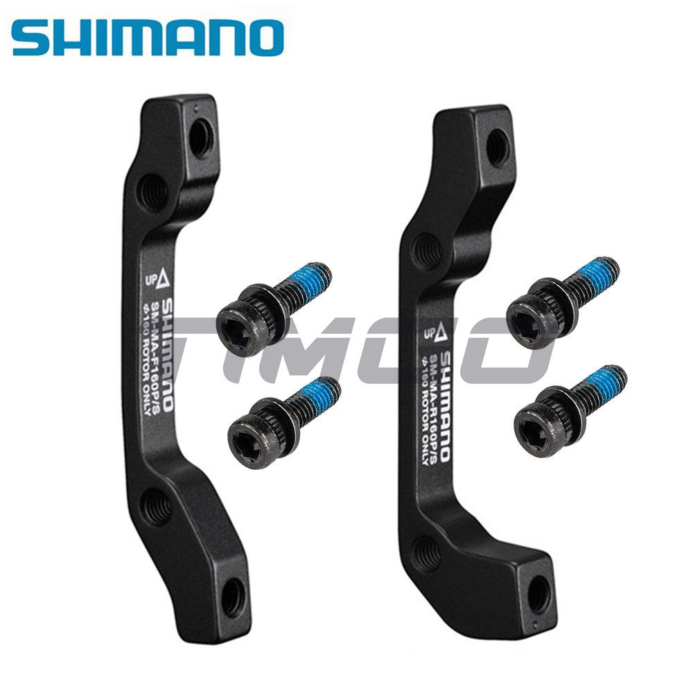 Shimano MTB Bike 160mm Hydraulic Mechanical Disc Rotor Adapter Replace ...