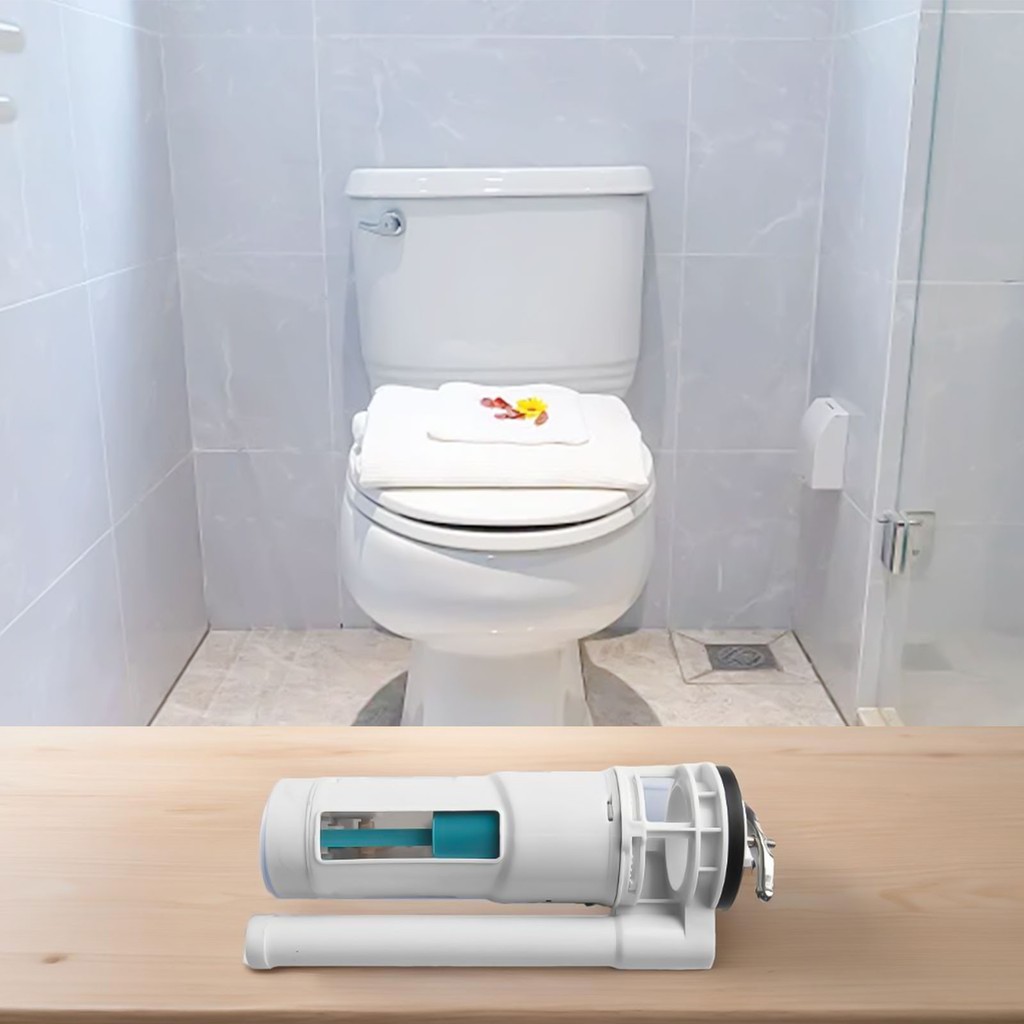 【SIPSUNAGE】Reliable Dual Flush Valve with Adjustable Overflow Pipe for ...