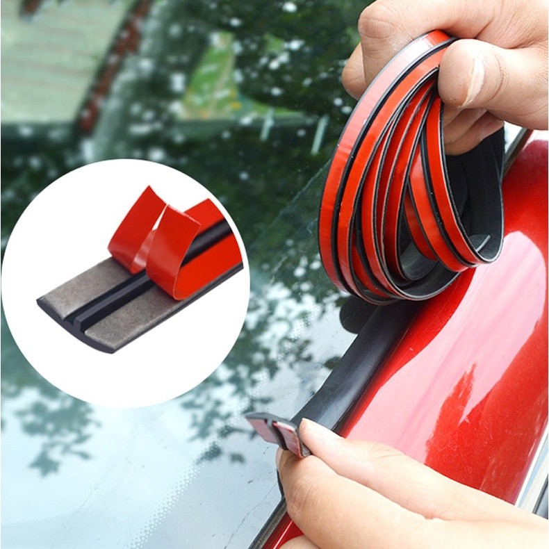 Car Window Seal Strip AutoWindshield Soundproof Rubber Seal Side Window ...