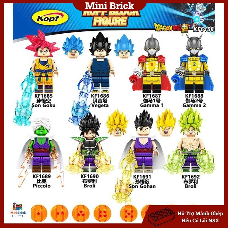 Dragon Ball Assembly Model Minifigures anime manga Dragon Ball Son Goku ...