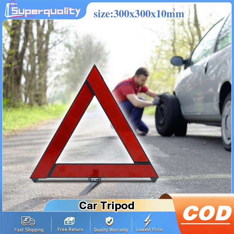 Car Vehicle Emergency Breakdown Warning Sign Triangle Reflective Road ...