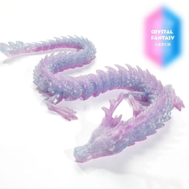 [Meow.Sensei][New]Dream Color Chinese Dragon Landscape Shenlong Golden ...