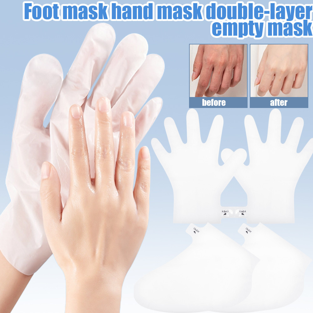 Foot Hand Mask Bags - Hand Foot Hydrating SPA Cover - Disposable Foot ...