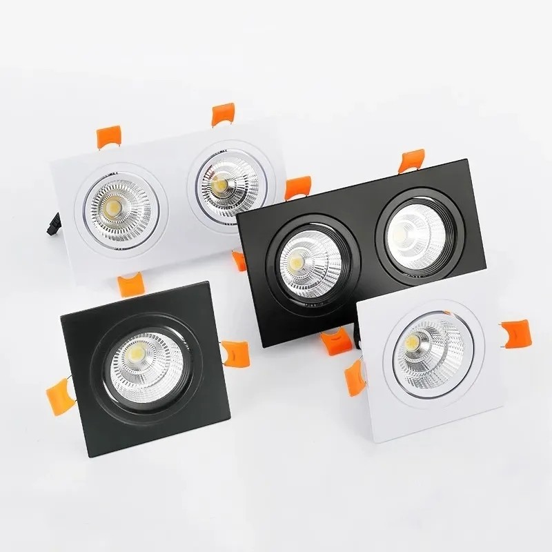 Light Fixture Lamp Holder Recessed LED Ceiling Lamp Rack Gu10 5.3 MR16 ...