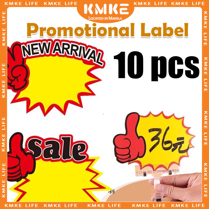 Advertising Paper Promotional Label Goods Price Tags Price Paper Sign ...