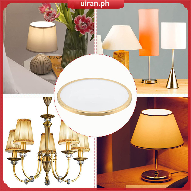 2Pcs Round Lampshade Diffuser Table Lamp Dust Cover Acrylic Board DIY ...