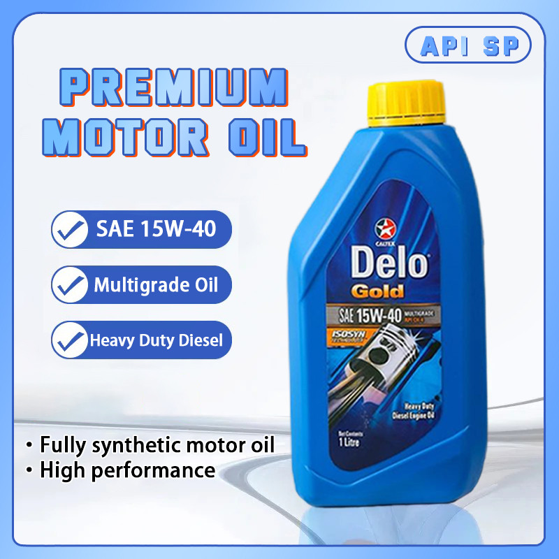 【Buy 1 Take 1】 Caltex Delo Gold Ultra【1L-4L】SAE 15w-40 Diesel 4L Car ...