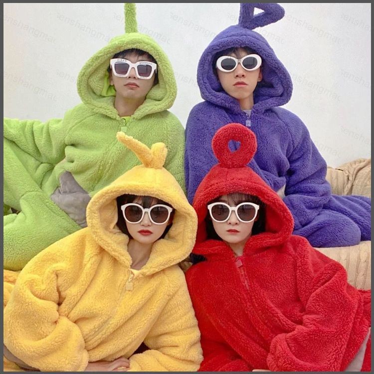 PS2 Teletubbies Cosplay Costume Plush Unisex Halloween Party ...