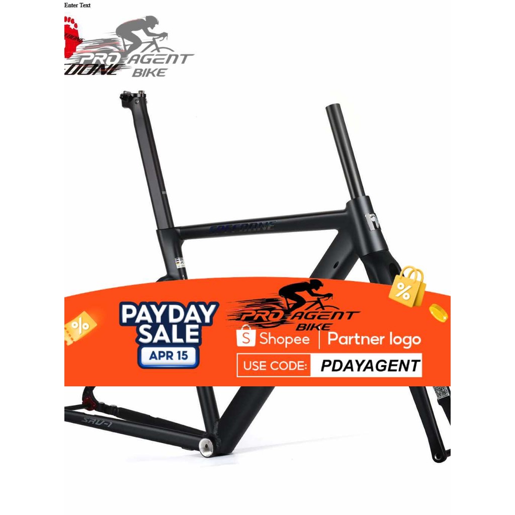 NEW 2025 FRAME SET SPEEDONE SRV-1 GRAVEL DISC / RIM BRAKE | Shopee ...