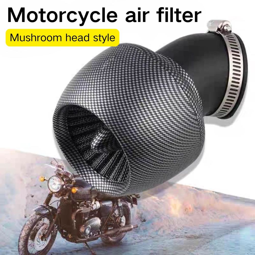 Universal Small Air Filter Motorcycle Turbo Racing Cold Air Intake ...