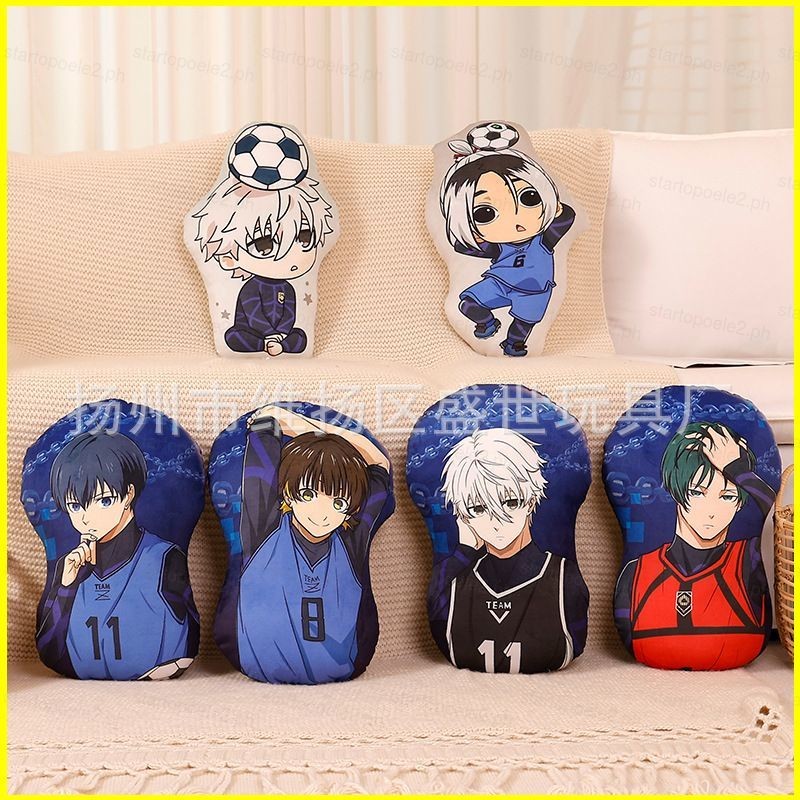 ST2 BLUE LOCK Plush Pillow Anime Cushion Isagi Yoichi Bachira Meguru ...