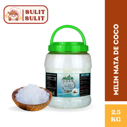 Milin Nata De Coco 2.5KG Milk Tea Sinkers / Toppings Fruit Tea Sinker ...