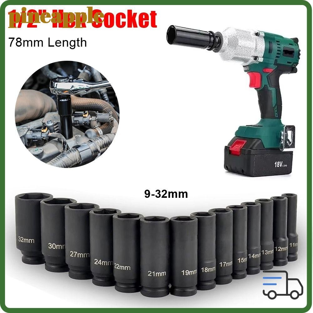 PEAPLE 1Pcs 1/2" Hex Socket, Spanner Converter Reducer Electric Hex ...