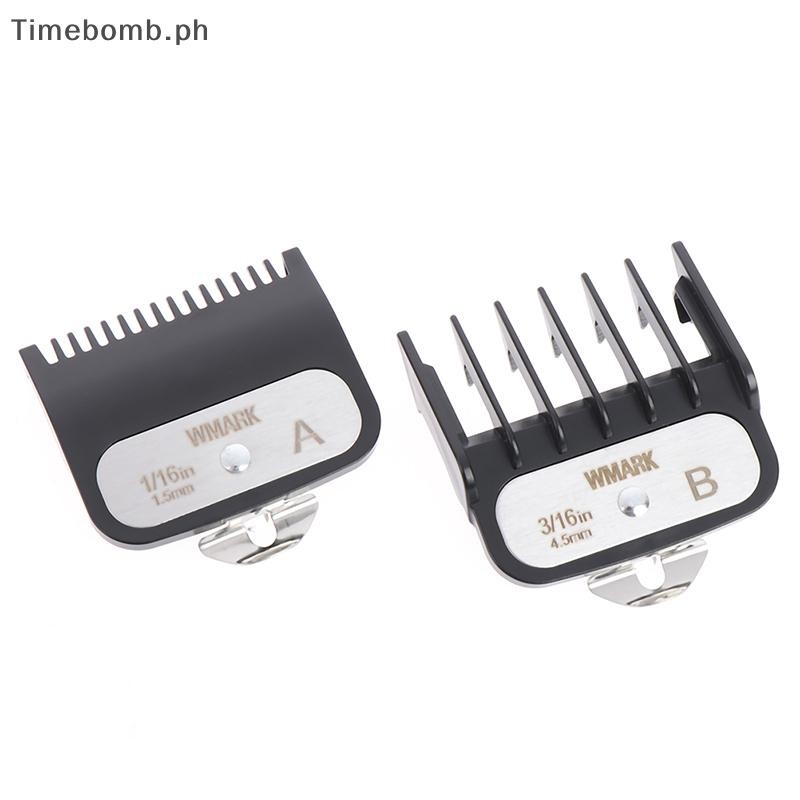 TBPH 1.5MM+4.5MM Black Hair Clipper Limit Comb Cutting Guide ...