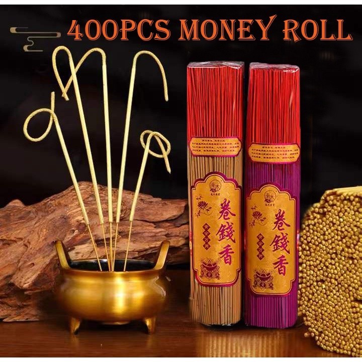 500Pcs Chinese Red Incense Sticks Per Pack for Healing Chinese Insenso ...