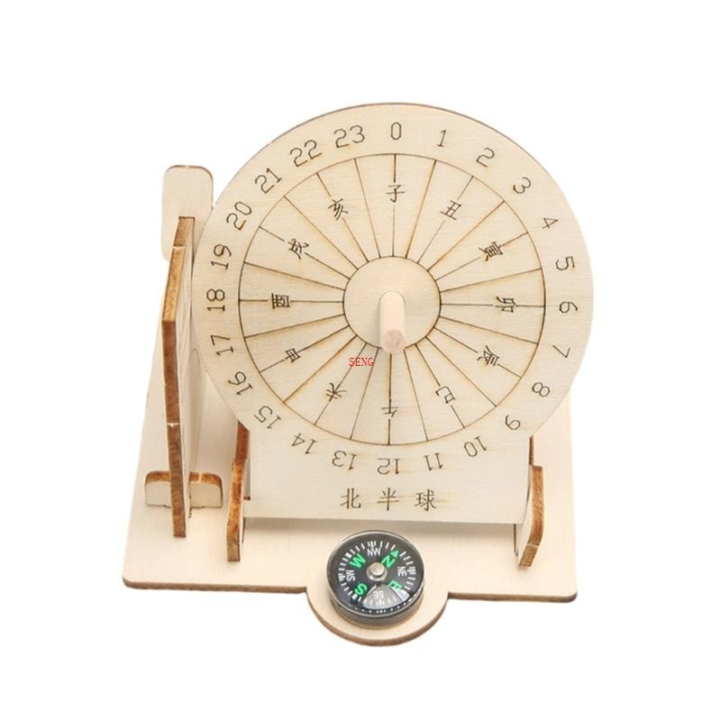 seng Clock Model Hands on Assembly Toy Set Science Experiment Supplies ...