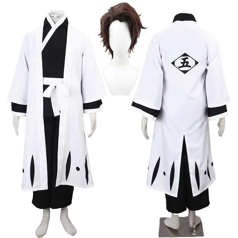 Aizen Sousuke Cosplay Costume Wig Bleach Cosplay Thousand Year Blood ...