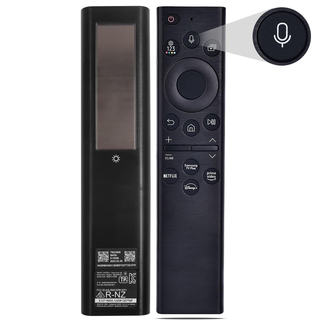 BN59-01385A Solar Voice Replacement Remote Control for Samsung Smart TV ...