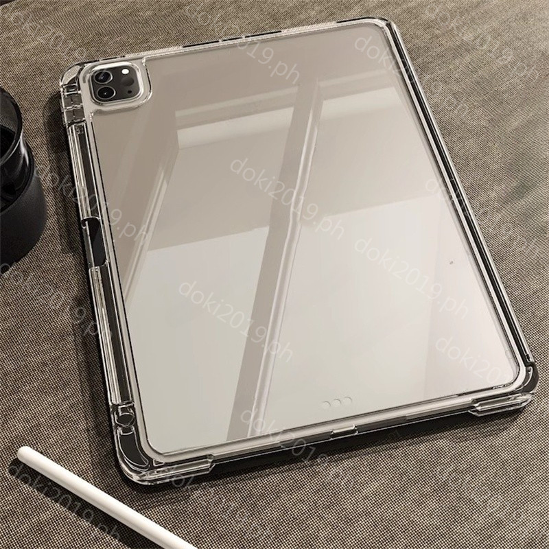 Anti-Fall Case Crystal Transparent Case with Pen Holder for IPad Pro11 ...