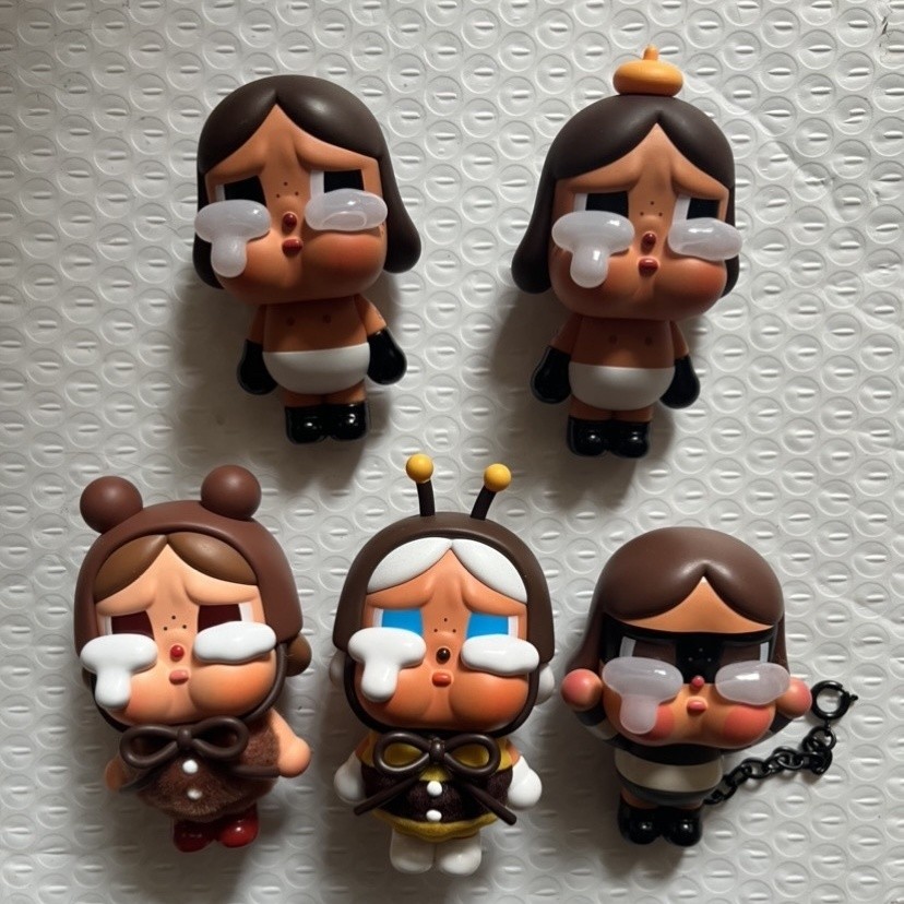 Genuine POPMART Pop mart CRYBABY Crying Baby Tears Factory Series Blind ...