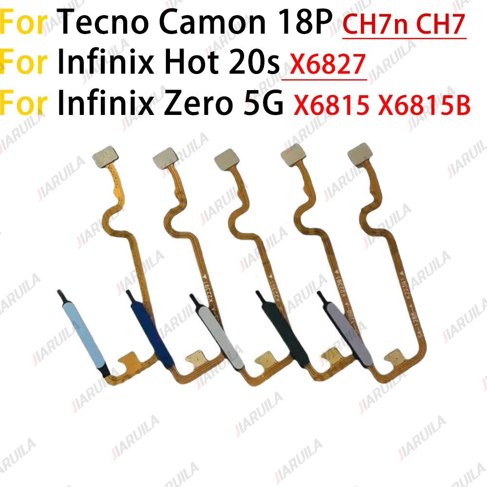 For Infinix Hot 20s Zero 5G CH7 X6827 Tecno Camon 18P Fingerprint ...