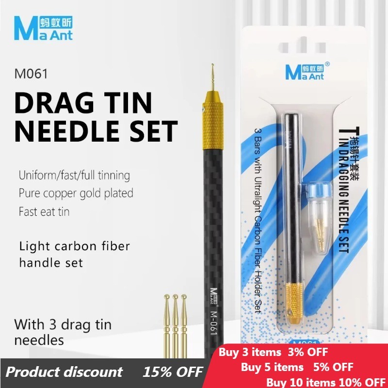 MaAnt M061 Gold Plated FPC Connector Reballing Solder Bar for Mobile ...