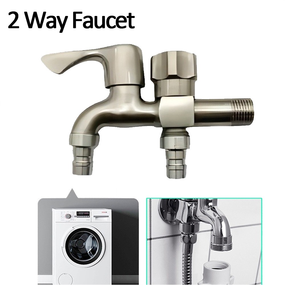 Best Two Way Faucet Stainless Steel 304 Dual Function Tap Faucet ...