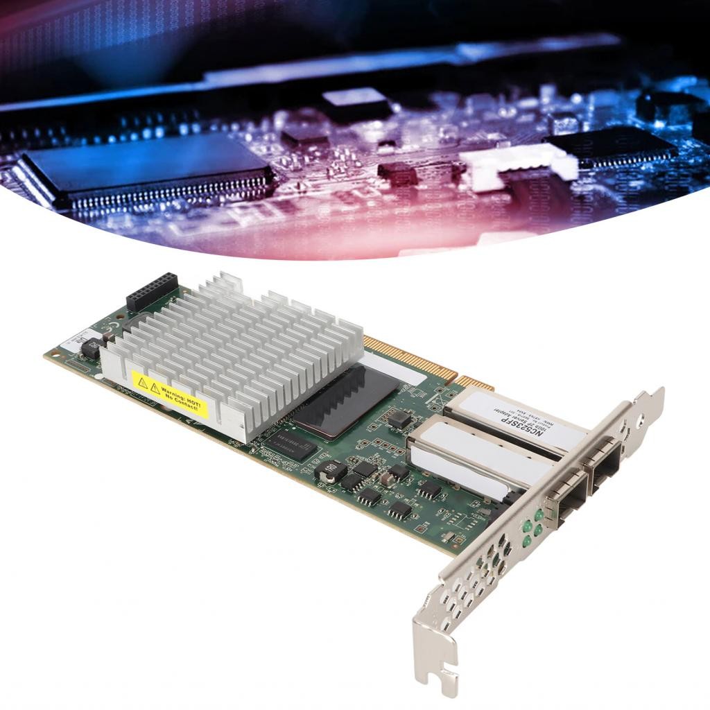 Haichao Server Network Adapter PCIe Card 2 SFP Ports LED Indicator VLAN ...