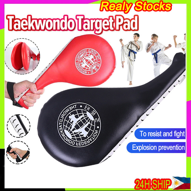 2pcs Kid's Taekwondo Kick Pad Foot Target Karate Punching boxing ...